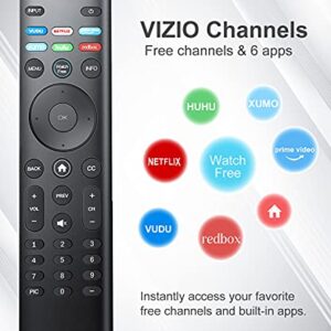 Universal Remote-Control Replacement for VIZIO D-Series M-Series P-Series V-Series UHD LED LCD Smart TV