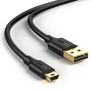 ugreen mini usb cable 3ft,usb mini cable mini usb 2.0 cable,usb mini b cord mini usb charger cable compatible with garmin nuvi gps,satnav,dash cam,camera,ps3 controller,hard drive,gopro hero 3+,pda