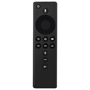 replacement voice remote control (2nd gen) l5b83h with power and volume control fit for amazon 2nd gen fire tv cube and fire tv stick,1st gen fire tv cube, fire tv stick 4k, and 3rd gen amazon fire tv