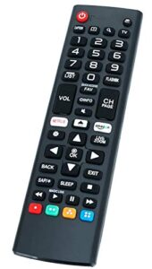 universal remote control replacement for lg smart tvs all models: akb75095307 akb74915305 akb75375604 and more