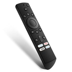 universal remote control for insignia fire tv and toshiba fire tv remote with prime video/netflix/hbo, vue shortcut keys