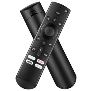 Universal Remote Control for Insignia fire TV and Toshiba fire TV Remote with Prime Video/Netflix/HBO, Vue Shortcut Keys