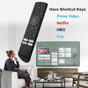 Universal Remote Control for Insignia fire TV and Toshiba fire TV Remote with Prime Video/Netflix/HBO, Vue Shortcut Keys