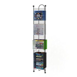 Atlantic 52-DVD/BLU Ray Disc Tower - PN 63712035 in Gunmetal