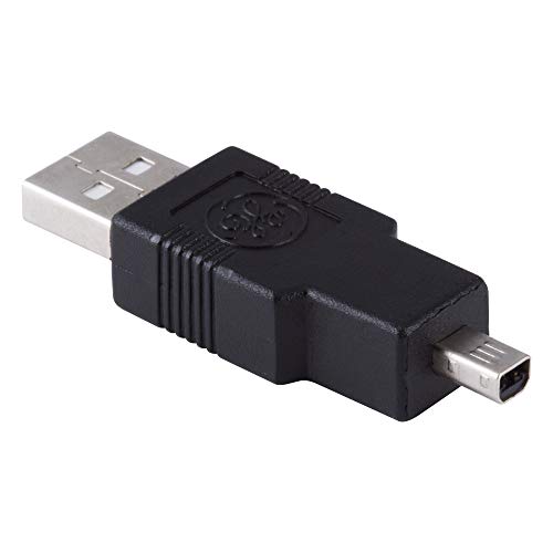 GE Universal USB 2.0 Adapter Kit, 6ft. A Male to A Female Extension Cable, 4 Adapters Included: A Male to B Male, A Male to Mini B (4 Pin), A Male to Mini B (5 Pin), A Male to Micro USB, 33758