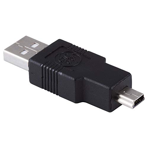 GE Universal USB 2.0 Adapter Kit, 6ft. A Male to A Female Extension Cable, 4 Adapters Included: A Male to B Male, A Male to Mini B (4 Pin), A Male to Mini B (5 Pin), A Male to Micro USB, 33758