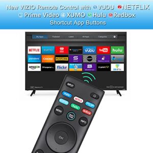 OMAIC XRT140 Universal Remote Control for All VIZIO LED LCD HD 4K UHD HDR Smart TVs