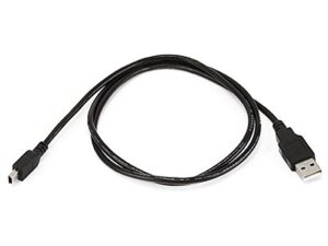 monoprice 3-feet usb a to mini-b 5pin 28/28awg cable (103896) black