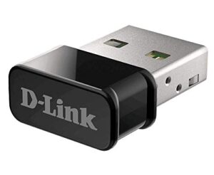 d-link usb wifi adapter dual band ac1300 wireless internet for desktop pc laptop gaming mu-mimo windows mac linux supported (dwa-181-us)