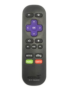 amaz247 wi-fi remote for roku streaming stick (3500r, 3500rw, 3600, 3800, 3810), roku 3 (4200r), roku 2 (2720r),roku ultra, roku premiere, roku express (3900x), roku express+