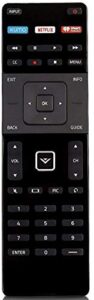 xrt122 remote for vizio smart tv d32-d1 d32h-d1 d32x-d1 d39h-d0 d40-d1 d40u-d1 d55u-d1 d58u-d3 d60-d3 d65u-d2 e32-c1 e32h-c1 e40-c2 e40x-c2 e43-c2 e48-c2 e50-c1 d40f-e1 e55-c1 e65-c3 e65x-c2 e70-c