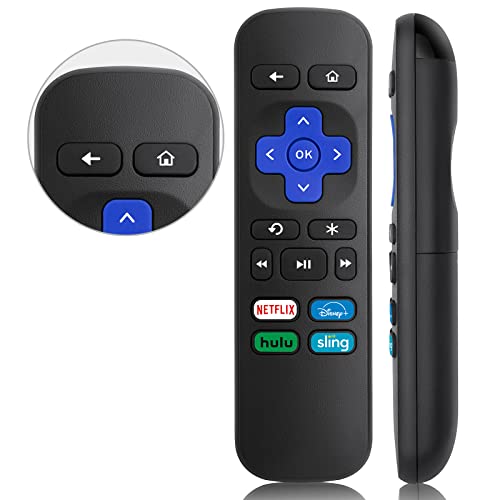 Remote Control Replacement for Roku 1. Roku 2(XD.HD.XS). Roku 3. Roku 4 and Roku Express. [NOT for Any Roku Stick or Roku TV]