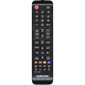 samsung bn59-01301a led tv remote control for n5300, nu6900, nu7100, nu7300 (2018 models)