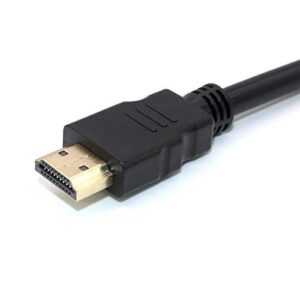 HDMI Cable Splitter 1 in 2 Out HDMI Adapter Cable HDMI Male to Dual HDMI Female 1 to 2 Way, Support Two TVs at The Same Time, Signal One In Two Out