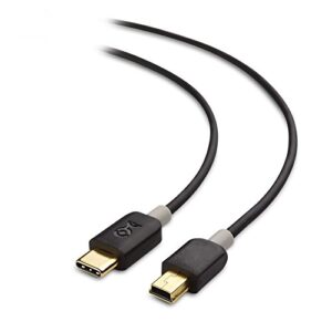 cable matters usb c to mini usb cable (mini usb to usb c cable) 3.3 feet in black