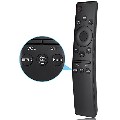 Universal Replacement for Samsung-Smart-TV-Remote, New Upgrade Infrared for Samsung Remote Control, with Netflix,Prime Video,Hulu Buttons