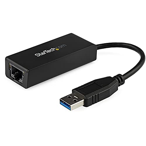 StarTech.com USB 3.0 to Gigabit Ethernet Adapter for Windows and Mac- 10/100/1000 NIC Network Converter - New Version Available USB31000S2 (USB31000S)