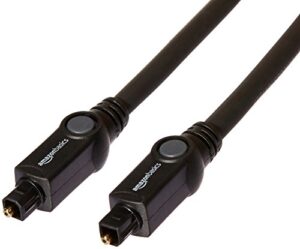 amazon basics cl3 rated optical audio digital toslink cable – 15 feet