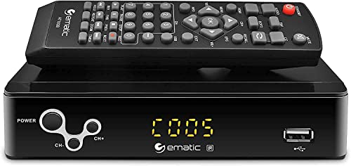 Digital Converter, Ematic Digital TV Converter Box with Recording, Playback, & Parental Controls