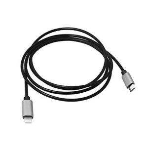 ios 15 to microusb otg cable commpatible with shure mv5, mv51, mv7, mv88+ and mvi (amv-ltg15), motiv products, 1.5m 5feet, for iphone 13 12 mini pro max,11, xs xr, new se 8, amv-ltg15 replacement