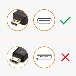 Cable Matters High Speed Long HDMI to Micro HDMI Cable 25 ft (Micro HDMI to HDMI) 4K Resolution Ready