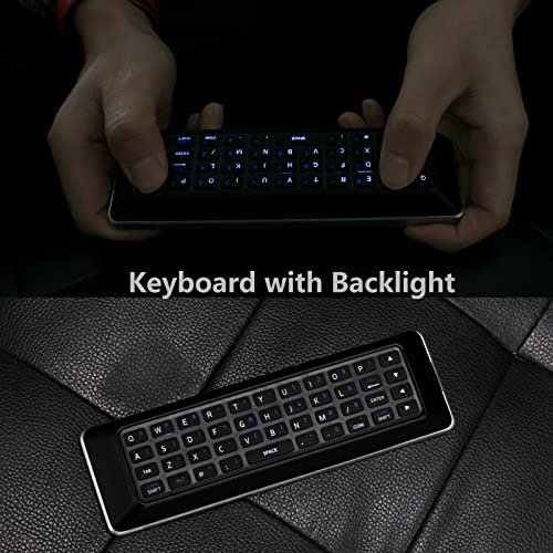 New XRT500 QWERTY Keyboard with Back Light Remote Replacement fit for VIZIO TV M43-C1 M49-C1 M50-C1 M55-C2 M60-C3 M65-C1 M70-C3 M75-C1 M80-C3 M322I-B1 M422I-B1 M492I-B2 M502I-B1 M552I-B2 M602I-B3