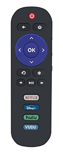 RC280 Replaced Remote fit for TCL Roku TV 65S535 32S335 50S431 55S431 32S331 65S431 75S431 43S421 43S431 55S435 43S435 32S335 32S331 50S435 75S421 32S327-B 43S525 75S435 65S435 43S435 75S435