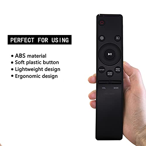 MYHGRC Replacement Samsung Soundbar Remote for All Samsung Home Theater System HW-T450 HW-T510 HW-T550 HW-Q60T HW-T510 HW-M450 HW-M430/ZA HW-M360 HW-M550 HW-M370 HW-M370/ZA HW-M4500 HW-M4501 and More