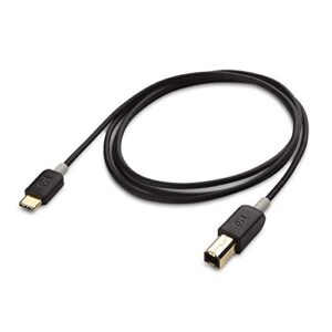 Cable Matters USB C Printer Cable 3.3 ft (USB C to USB B Cable, USB B to USB C Cable) Compatible with Printer, MIDI Controller, MIDI Keyboard and More in Black - 3.3 Feet