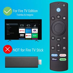 Replacement Voice Remote L5B83G (3rd GEN) Compatible with Fire TV Stick 4K for Amazon Fire TV Stick (2nd Gen, 3rd Gen, Lite, 4K), Fire TV Cube (1st Gen and Later) and Fire TV (3rd Gen)