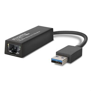 plugable usb to ethernet adapter, usb 3.0 to gigabit ethernet, supports windows 10, 8.1, 7, xp, linux, chrome os