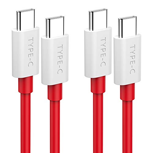 OnePlus 8T 9 Pro 10T Charging Cable Warp Charge 65W, COOYA USB C to USB C Cable for MacBook Air MacBook Pro 2020,6FT 2-Pack Super Fast Charging Cord for Samsung Galaxy S23 Ultra S22 S20 FE S21 Note 20