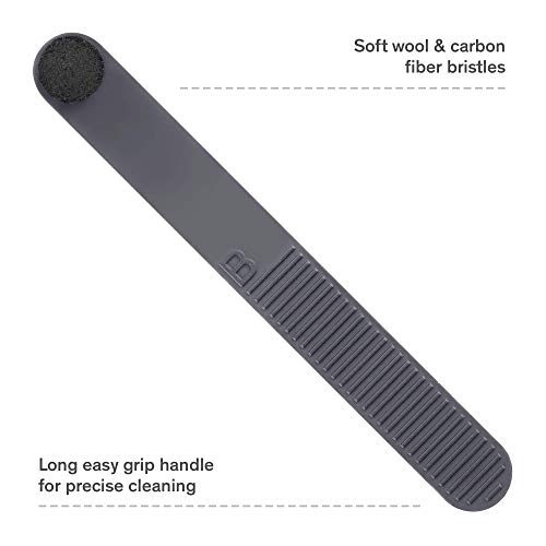 Boundless Audio Stylus Cleaner Brush - Carbon Fiber Anti-Static Stylus Brush for Turntable Needle Cleaning