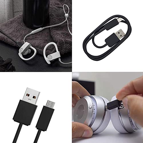 FEIYIU Charger Charging Cable Cord Compatible with for Beats by Dr Dre Studio Solo 3 2 2.0 Powerbeats 3 2 Wireless Headphone Earphone, Pill 2.0 Speakers