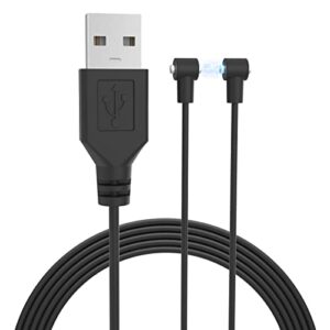 jaslak magnetic universal usb fast charging cable cord for massager, computer usb adapter replacement massager charging cord compatible backup charger