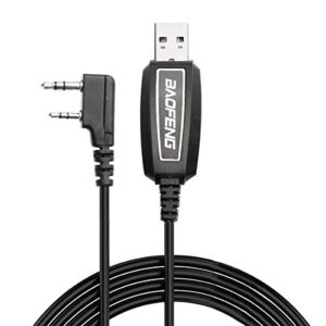 baofeng usb programming cable pl2303 support chirp for baofeng uv-5r(all),bf-f8hp, bf-888s,uv82hp,uv-82(all),uv-s9plus gm-15pro bf-h6 handheld ham radio transceiver ham two way radio with driver