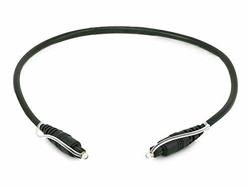 Monoprice 1.5ft Optical Toslink 5.0mm OD Audio Cable