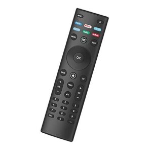 unocar remote for vizio smart tv remote xrt-140 and vizio smart tv quantum 4k uhd hdr oled hdtv smartcast, vizio d m p v series led lcd 24 32 40 43 50 55 58 60 65 70 75 85 inch tv watchfree