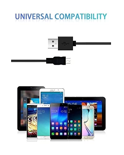 MYFON Micro USB Cable, 2 Pack [6FT, 6FT], Fast Charging Cable, High Speed Android Charging Cable, Android Phone Cable for Samsung Galaxy S7 Edge S6 S5 and More, Trustable