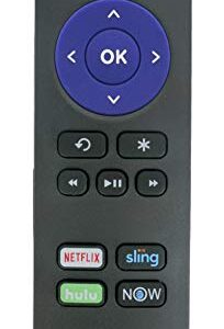 VINABTY Replaced Simple IR Remote fit for Roku Streaming Premium Express 1 2 3 4 4620XB 3920X 3920XB 3920R 3921RW 3920RW 3900RW 4620RW 4620R 3700R 4620RW 3910RW 3700RW 3710RW 3710XB 3900XB 4620XB