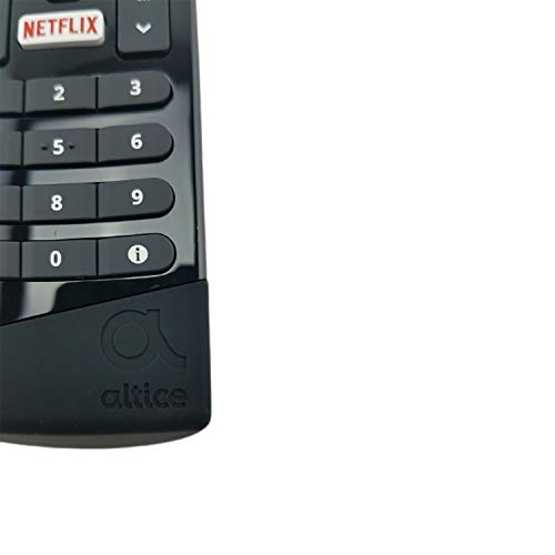 ALTICE Remote Control with Bluetooth, Speech, and Netflix Button Batteries Included