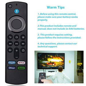 Fernanestal Replacement Voice Remote Control 3rd GEN L5B83G with Power, Volume Control for Fire TV Stick (2nd Gen,3rd Gen,Lite,4K), Fire TV Cube (1st Gen & 2nd Gen), Fire TV (3rd Gen,Pendant Design)