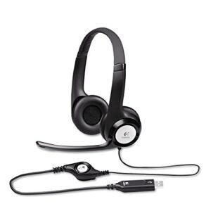 logitech log981000014 inc h390 usb headset with noise-canceling headphones(certified refurbished)