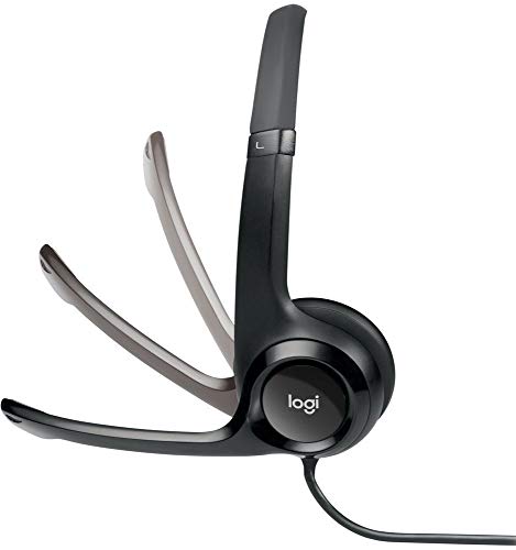 Logitech LOG981000014 Inc H390 Usb Headset with Noise-Canceling Headphones(Certified Refurbished)