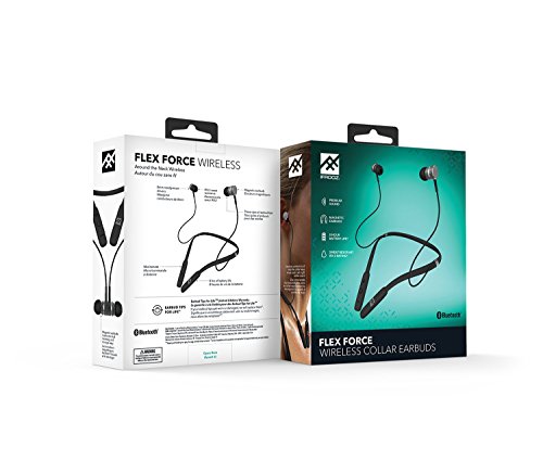 iFrogz Audio - FLEX FORCE Wireless Bluetooth Neckband Earbuds - Black