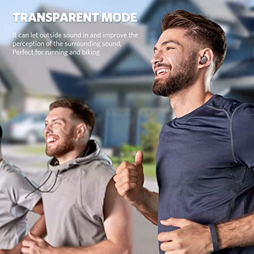 EarFun Air Pro 2 Hybrid Active Noise Cancelling Wireless Earphones, Bluetooth 5.2 Headphones with Mics and EarFun Free Pro 2 Hybrid Active Noise Cancelling Bluetooth 5.2 Earphones with 6 Mics, Stereo