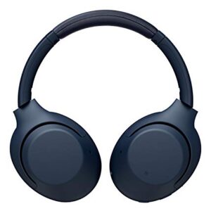 Sony WHXB900N Noise Cancelling Headphones, Wireless Bluetooth Over the Ear Headset - Blue (Amazon Exclusive)