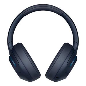 Sony WHXB900N Noise Cancelling Headphones, Wireless Bluetooth Over the Ear Headset - Blue (Amazon Exclusive)