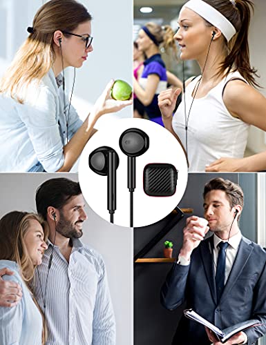 TITACUTE USB C Headphones Wired Earbuds with Microphone Noise Canceling in-Ear USB Type C Earphone for Samsung A53 S Ultra Galaxy Z Flip Fold S21 S22 S20 Google Pixel 7 Pro 6a 6 5 OnePlus 10T 10 Pro 9