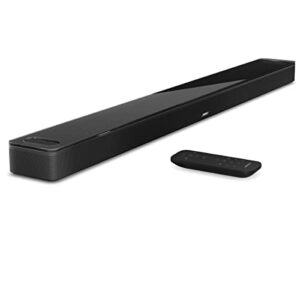 Bose Smart Soundbar 900, Black Headphones 700 Noise Cancelling Bluetooth Headphones, Black